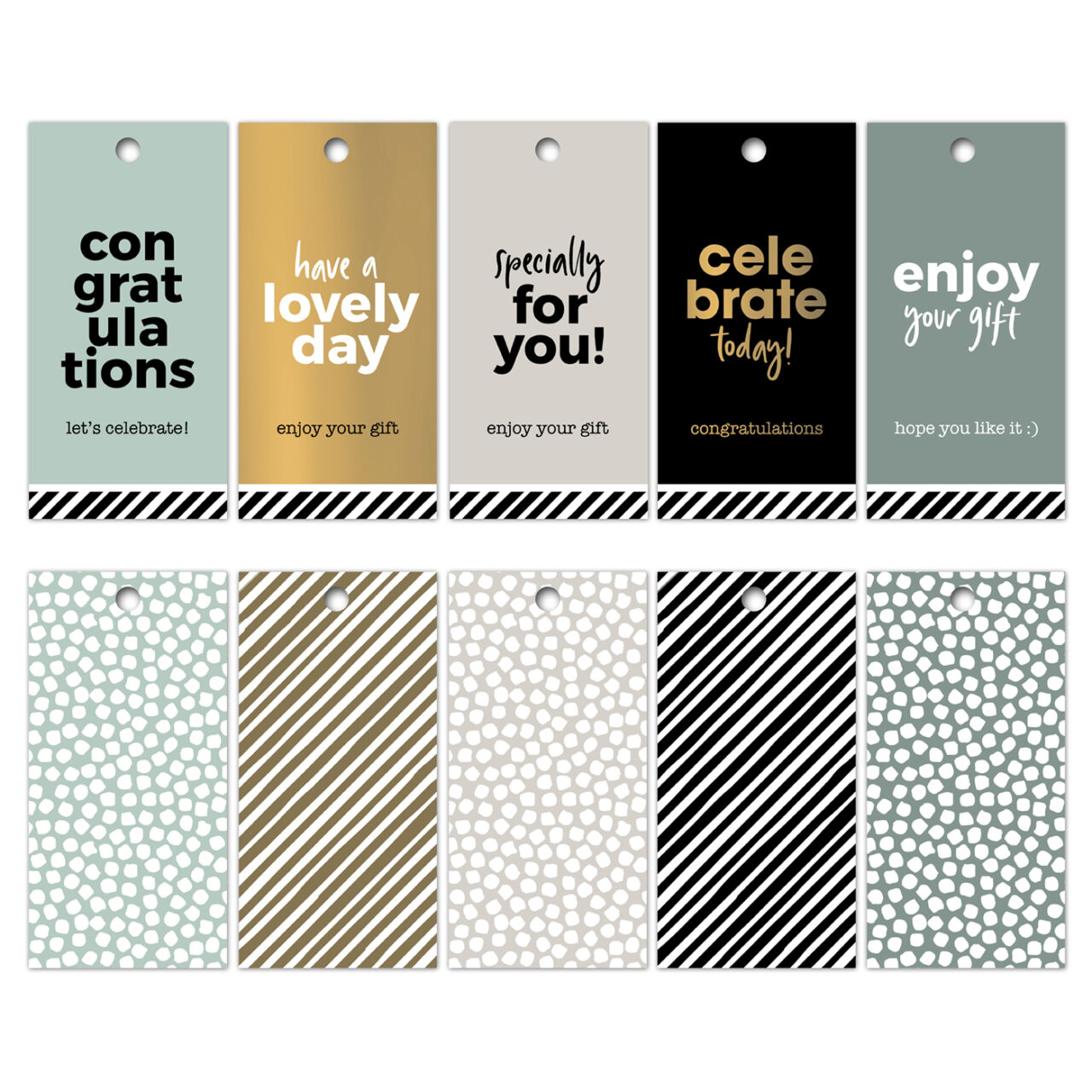 Perfect basics '22 - Cadeaulabels 100 stuks | CollectivWarehouse