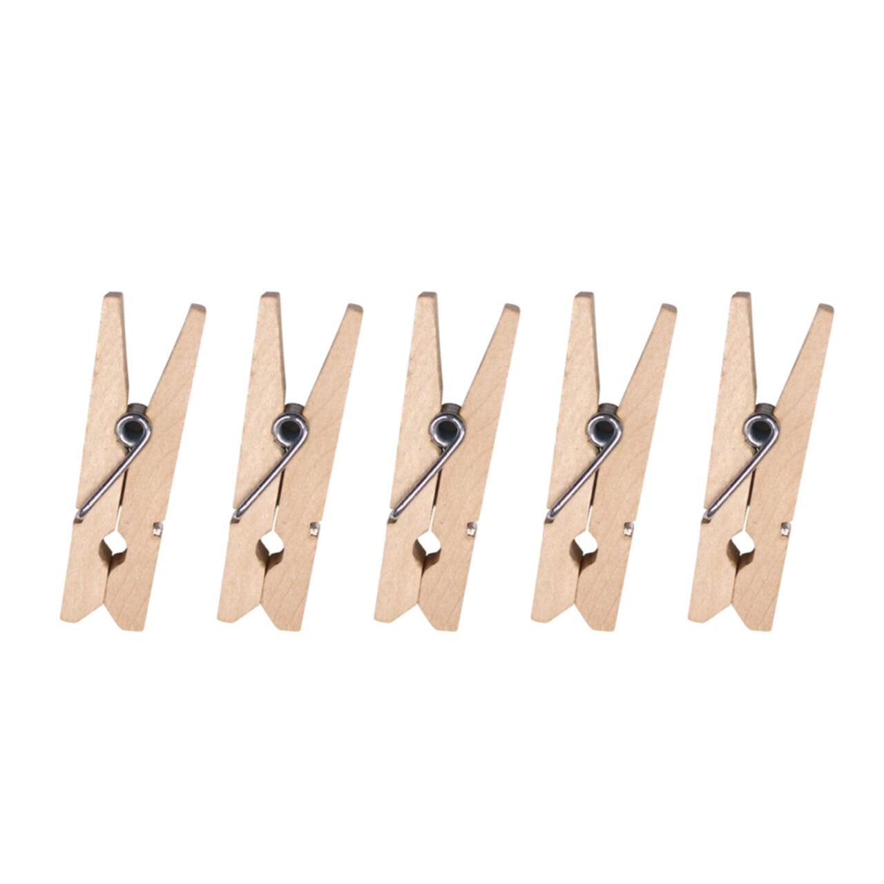 Houten mini knijpers 35mm 25 stuks | CollectivWarehouse
